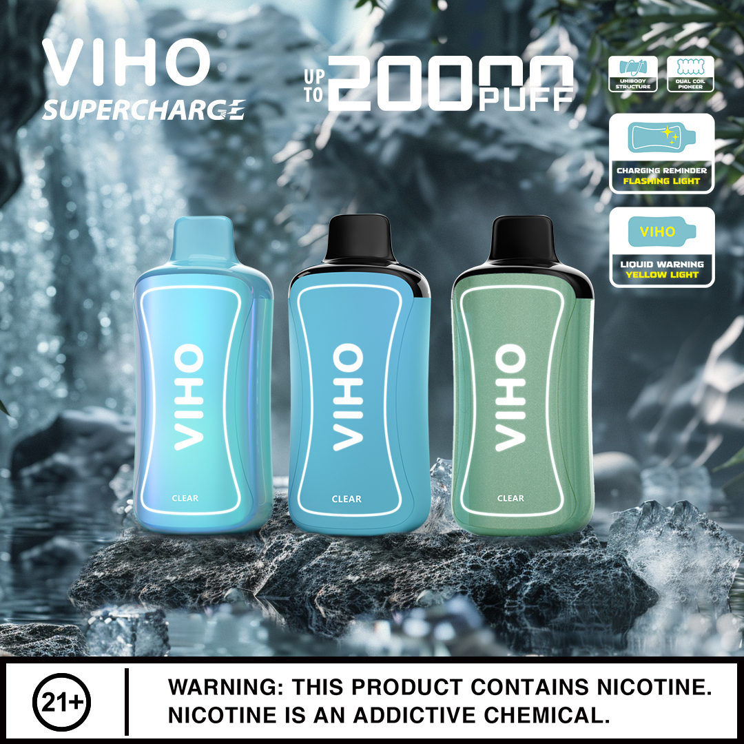 VIHO Supercharge 20K Disposable 5%, vihoxmas