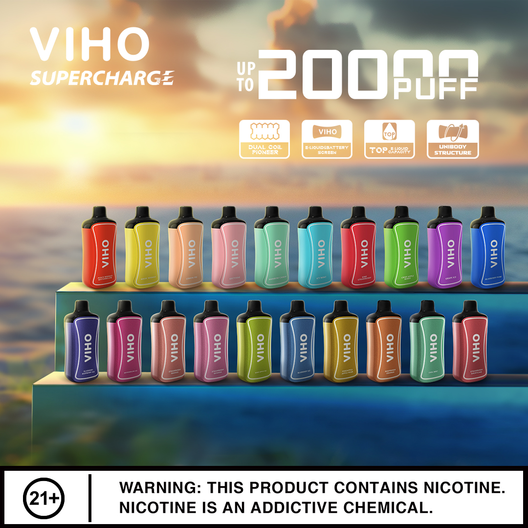 VIHO Supercharge 20K Disposable 5%, vihoxmas