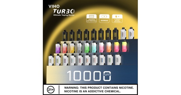 VIHO Turbo 10K Disposable 5% 10000 puff