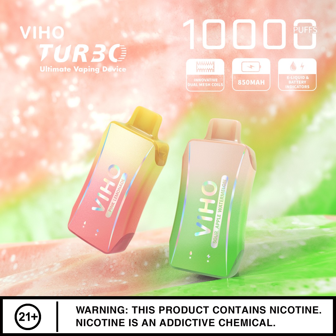 VIHO Turbo 10K Disposable 5% 10000 puff, vihoxmas