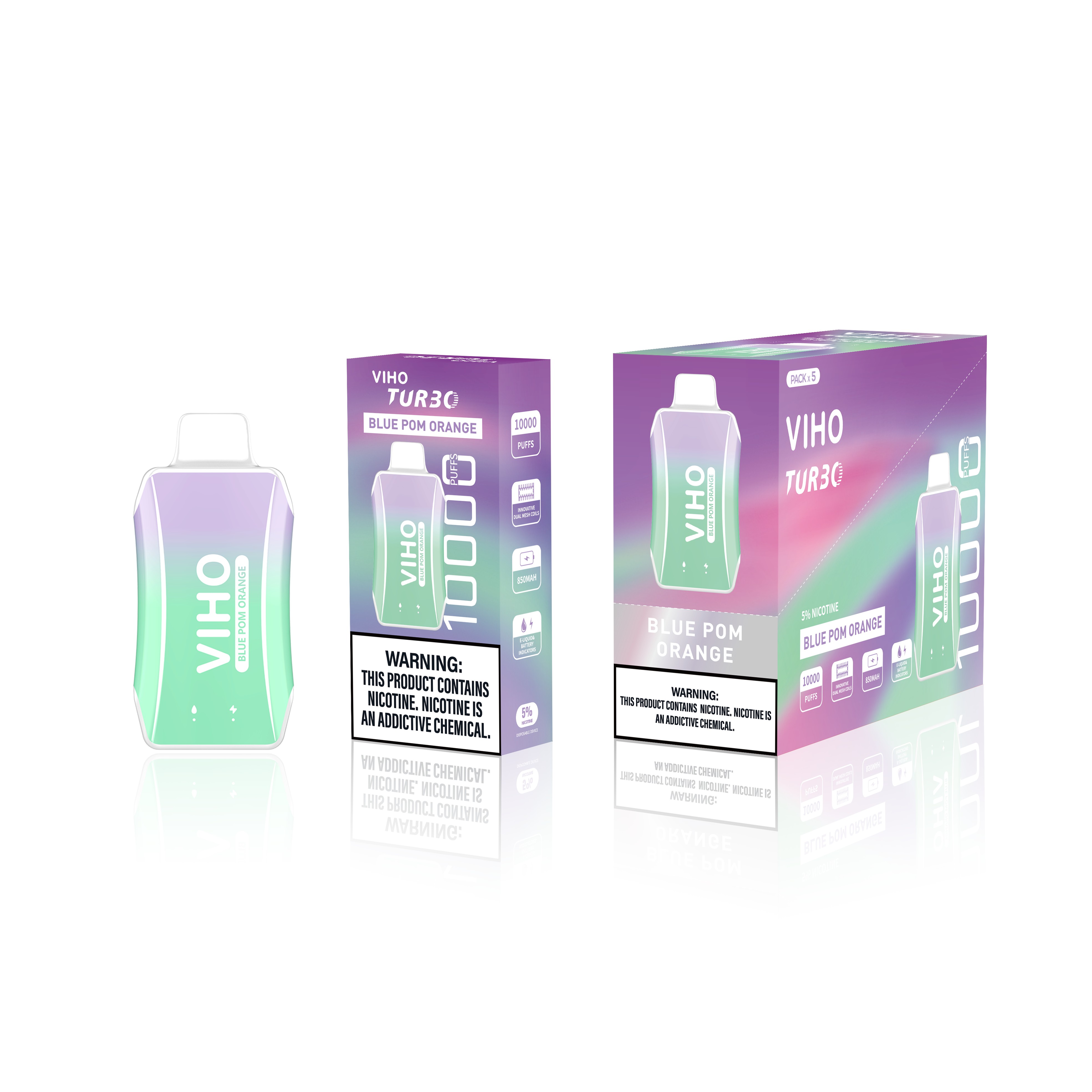 VIHO Turbo 10K Disposable 5% 10000 puff, vihoxmas