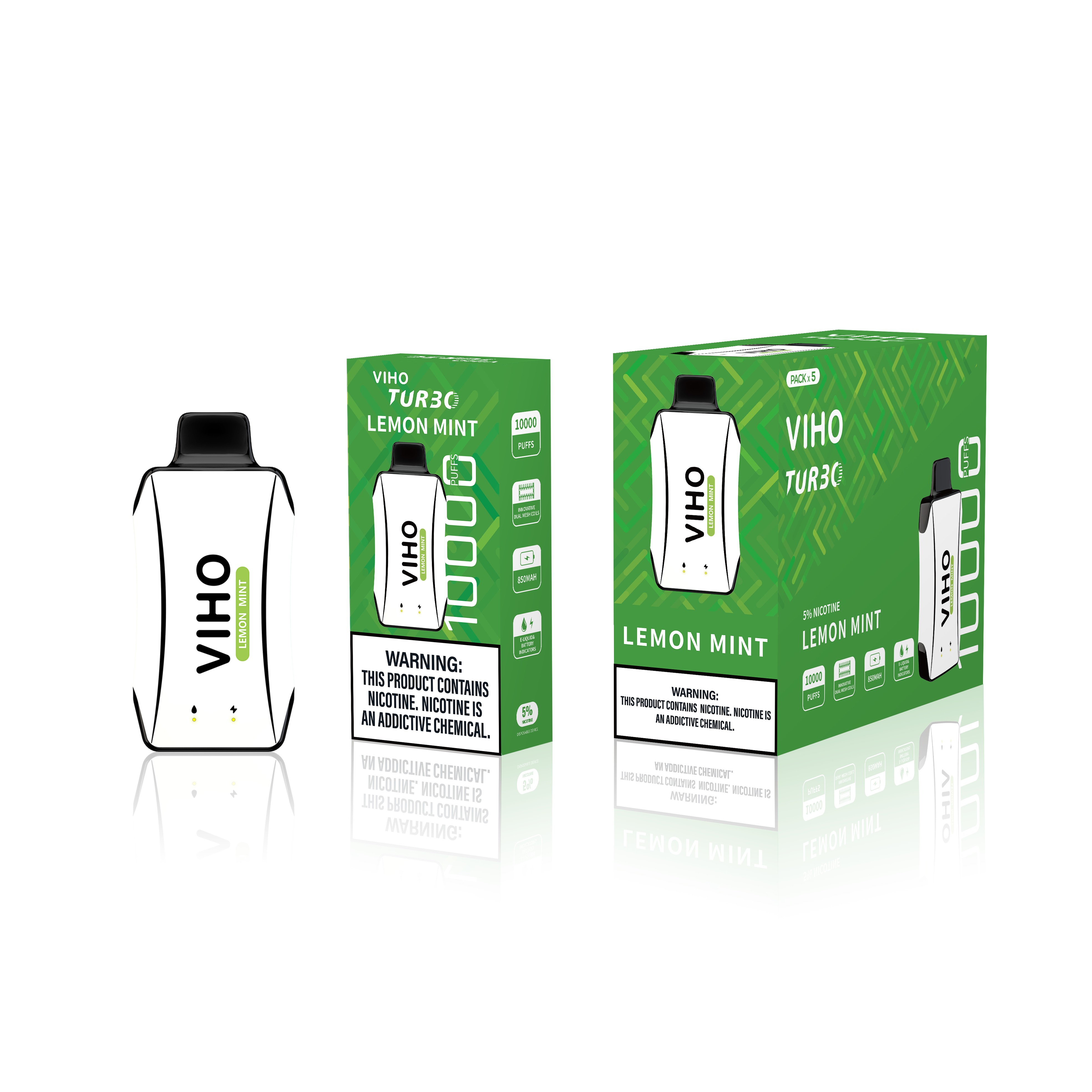 VIHO Turbo 10K Disposable 5% 10000 puff, vihoxmas