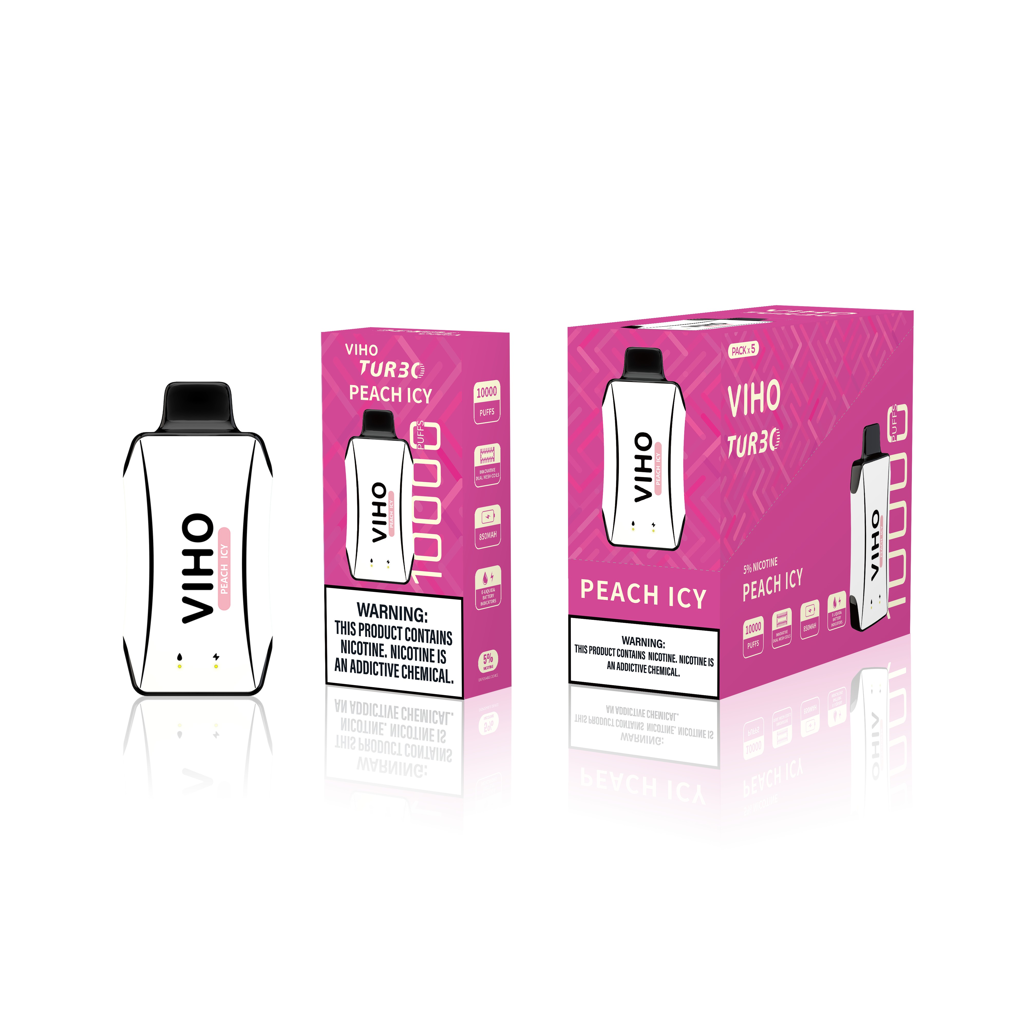 VIHO Turbo 10K Disposable 5% 10000 puff, vihoxmas