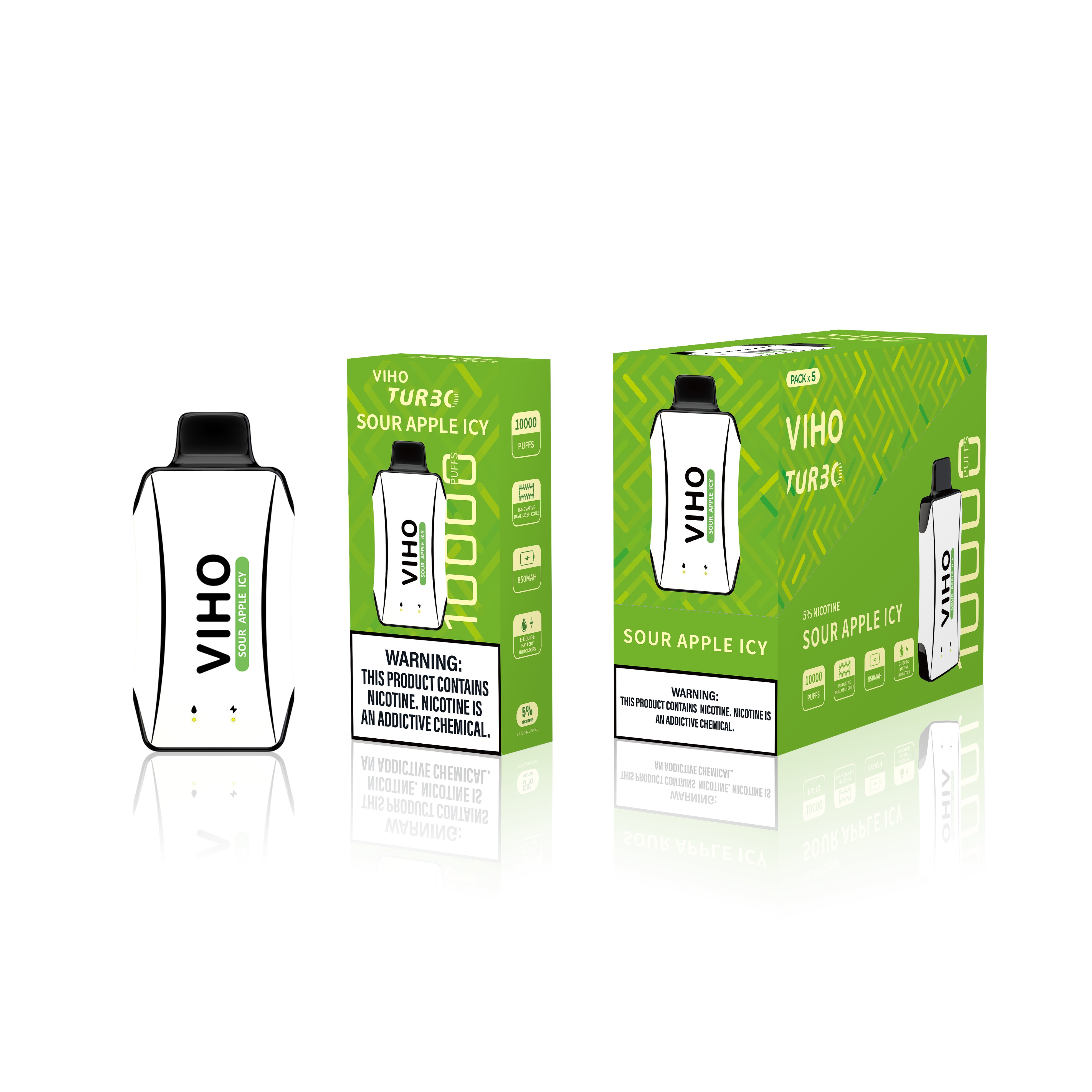VIHO Turbo 10K Disposable 5% 10000 puff