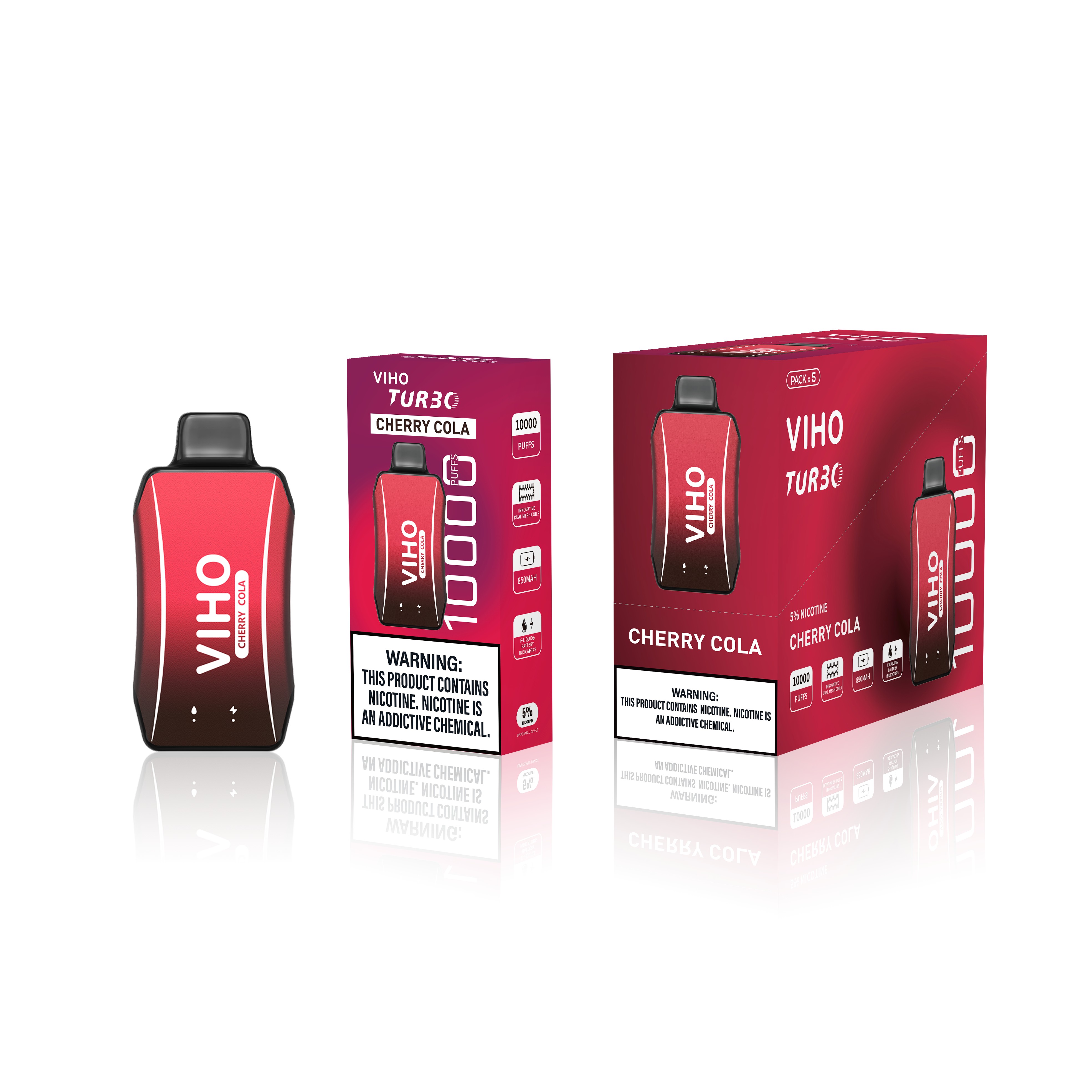 VIHO Turbo 10K Disposable 5% 10000 puff, vihoxmas