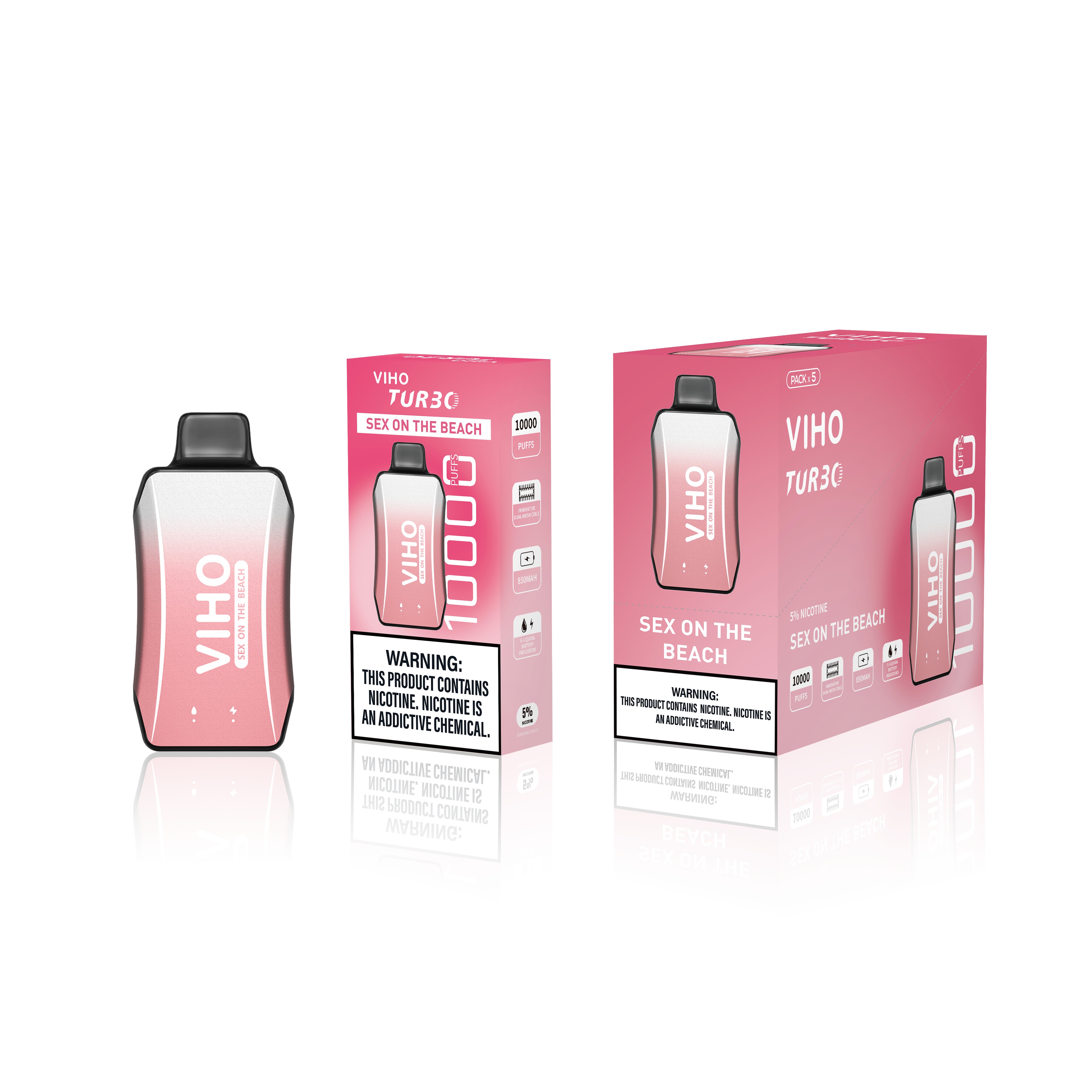 VIHO Turbo 10K Disposable 5% 10000 puff, vihoxmas