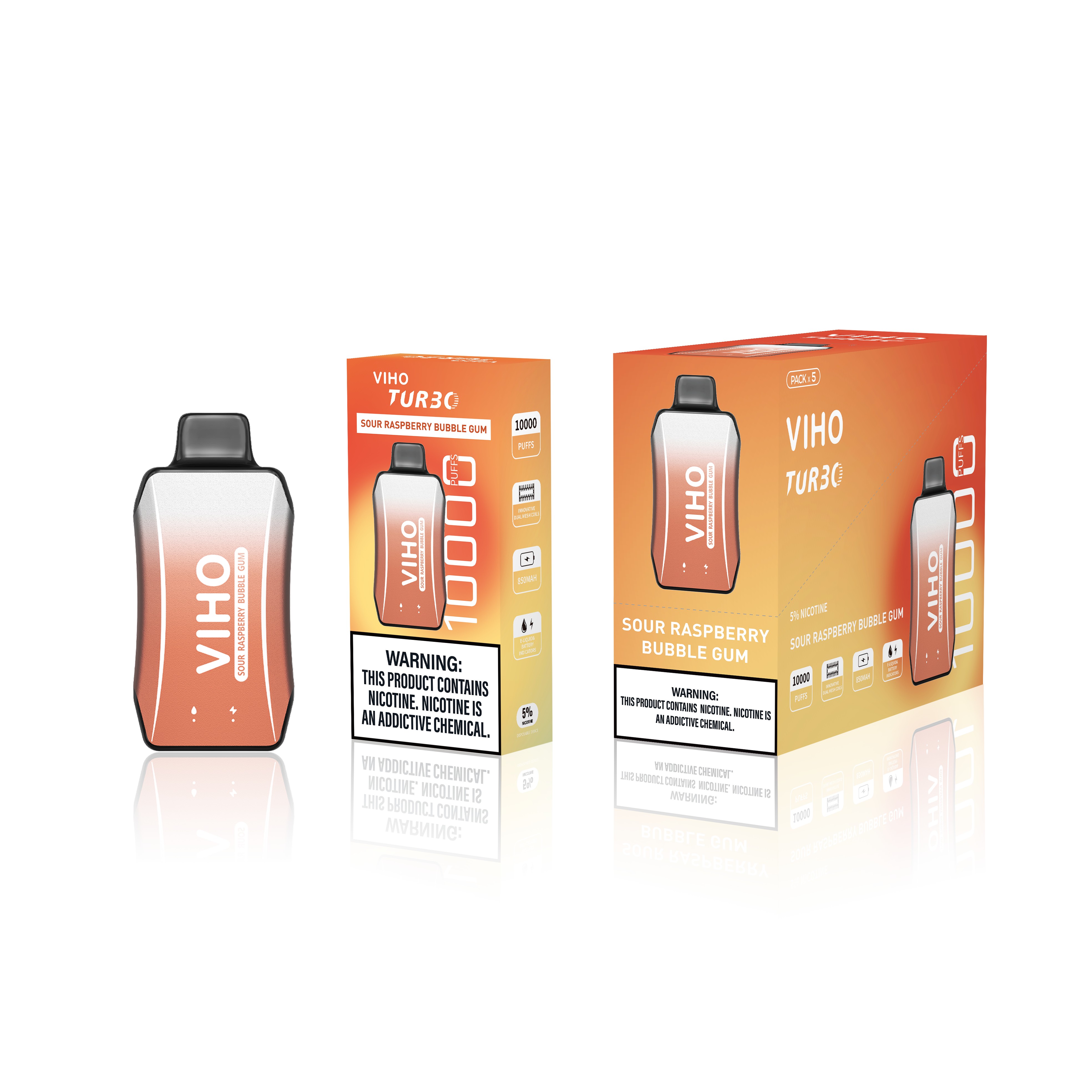 VIHO Turbo 10K Disposable 5% 10000 puff, vihoxmas