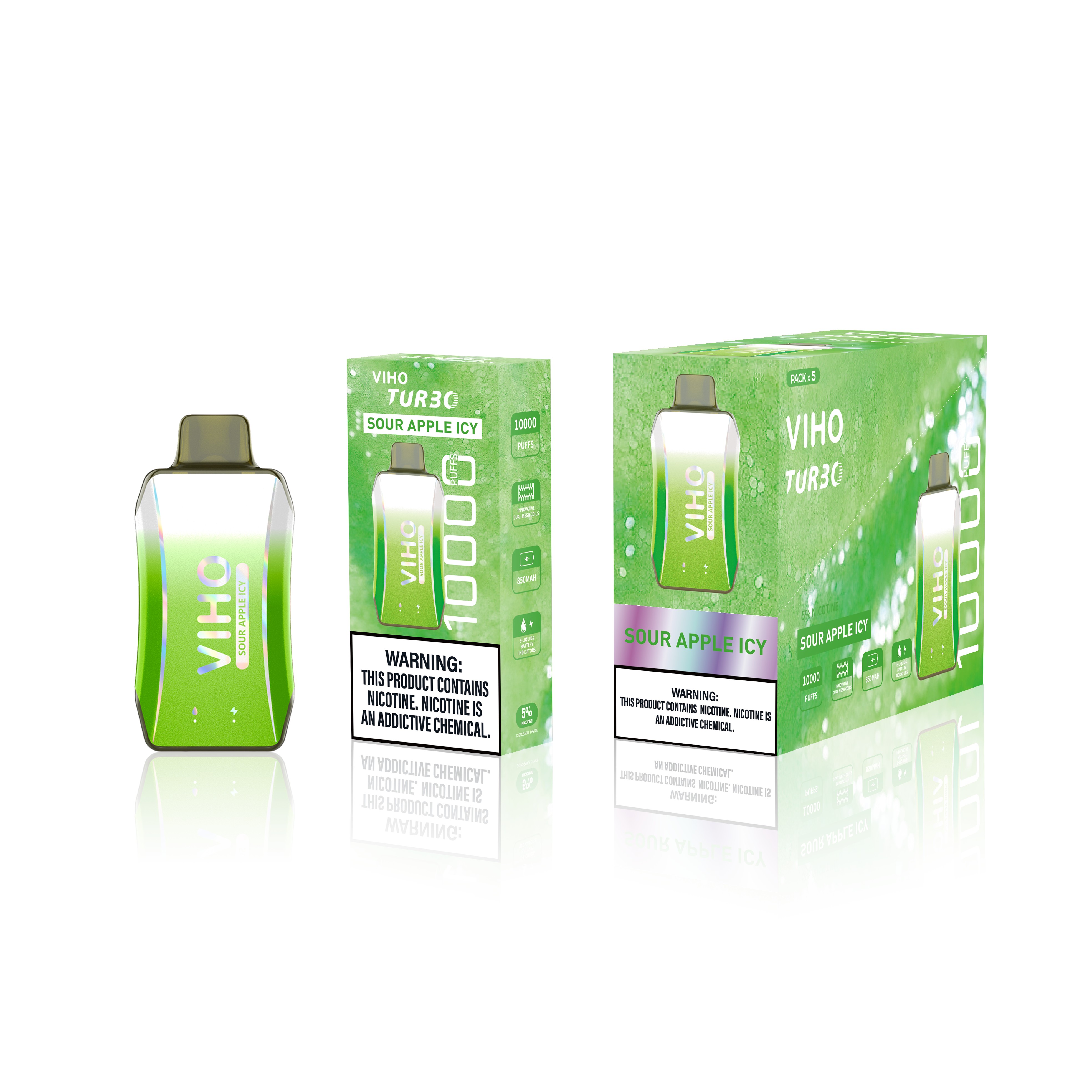 VIHO Turbo 10K Disposable 5% 10000 puff, vihoxmas
