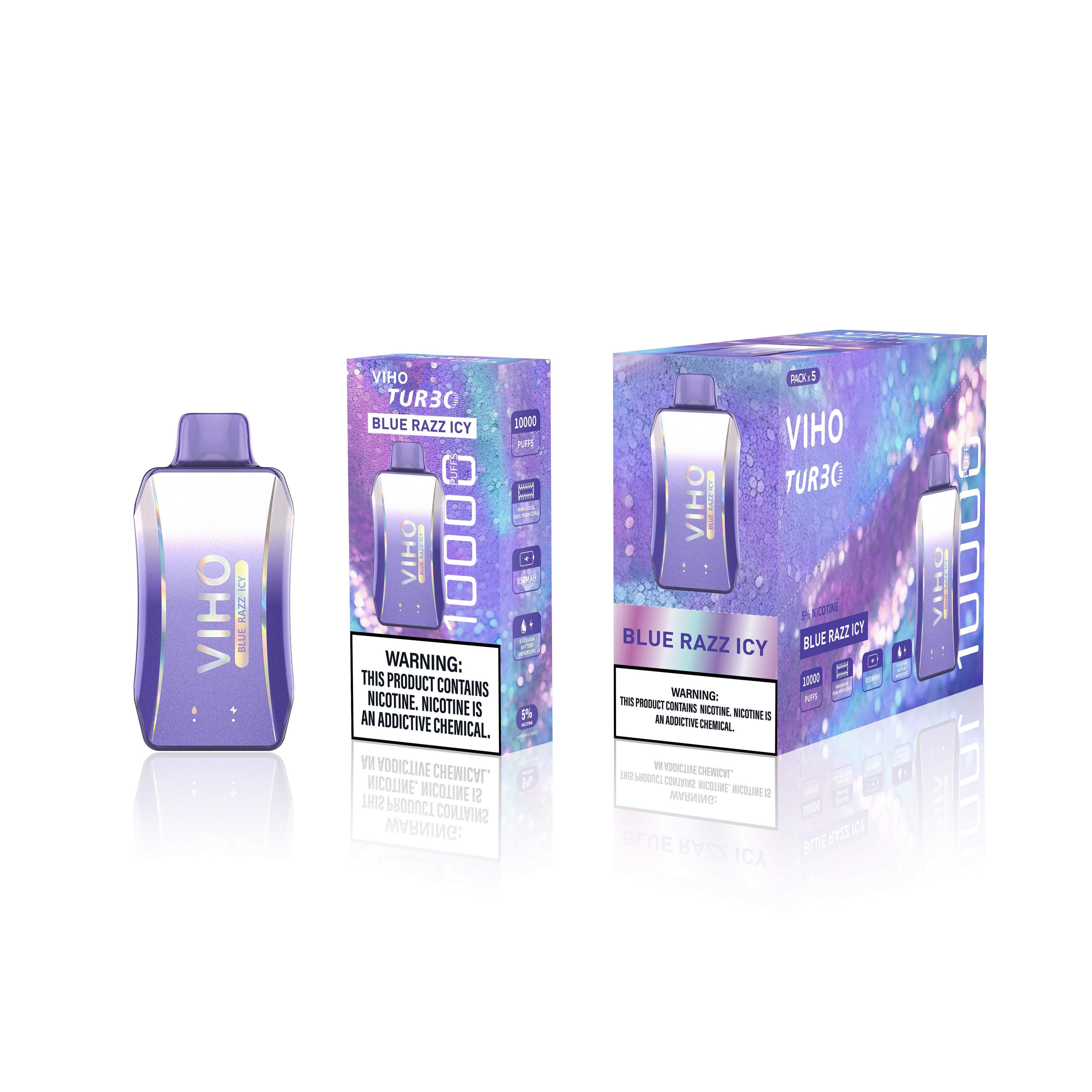 VIHO Turbo 10K Disposable 5% 10000 puff, vihoxmas