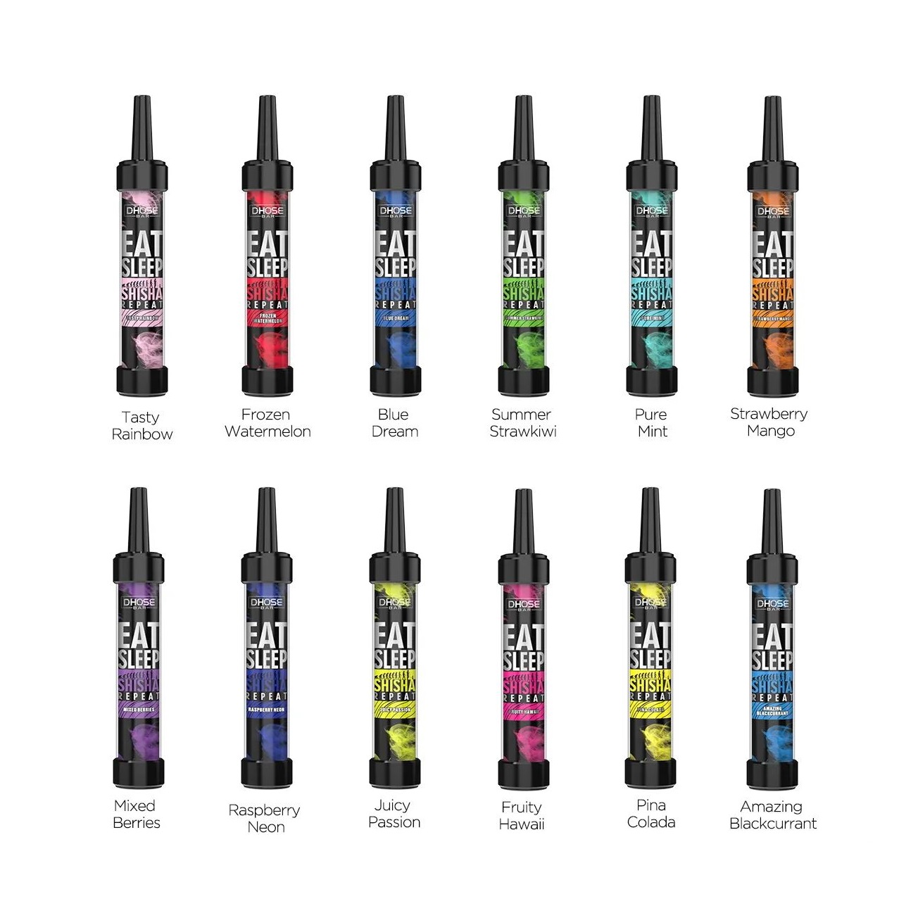 DHOSE Bar Disposable 5%, qd71, shisha style, hookah, 2deal