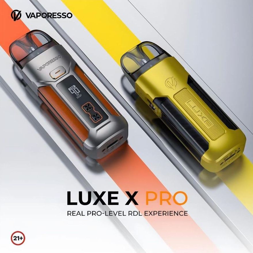 Vaporesso LUXE X Pro Kit, luxe x mesh pods 2pk, luxe xr empty pods 2pk ...