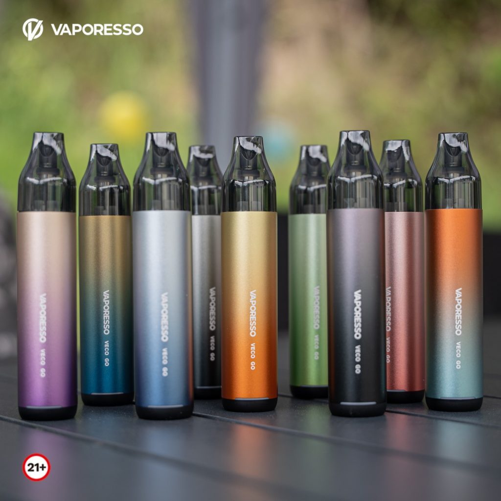 Vaporesso VECO Go Kit, veco go replacement pods 2pk, internal battery