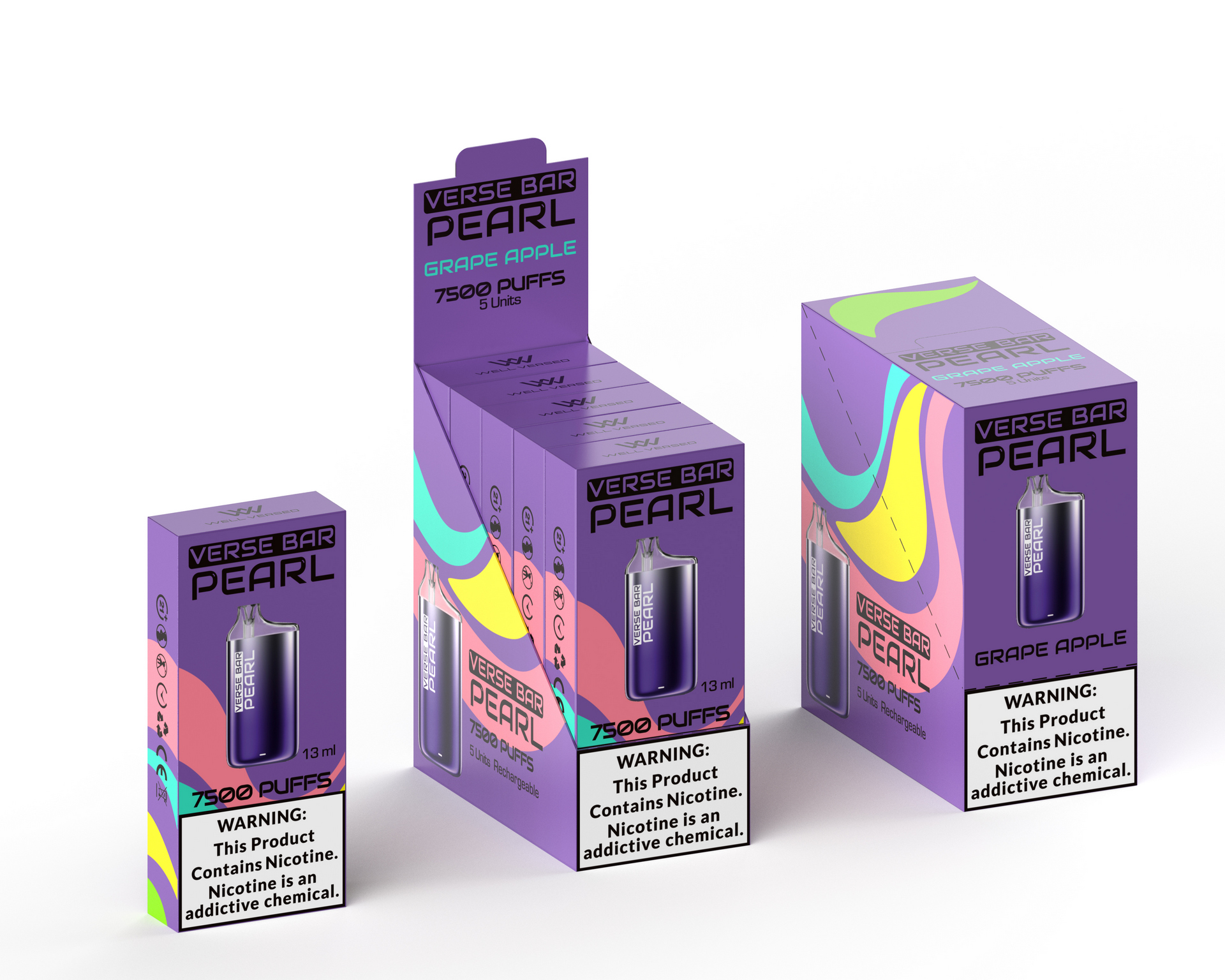 Verse Bar Pearl 7500 Disposable 5%