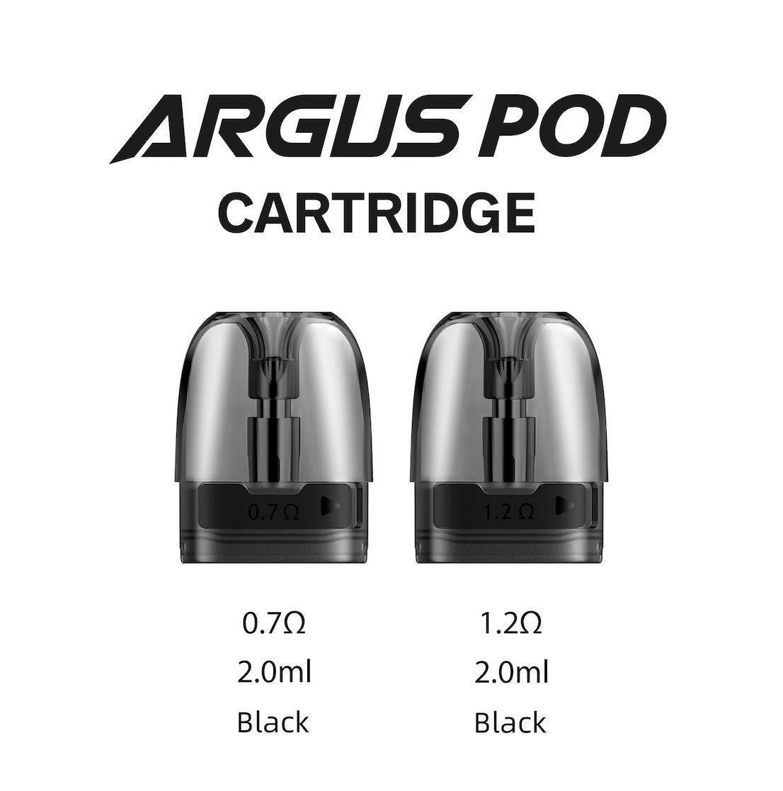 VooPoo Argus Pod Replacement Cartridges 3pk, argus pod kit, argus p1 ...