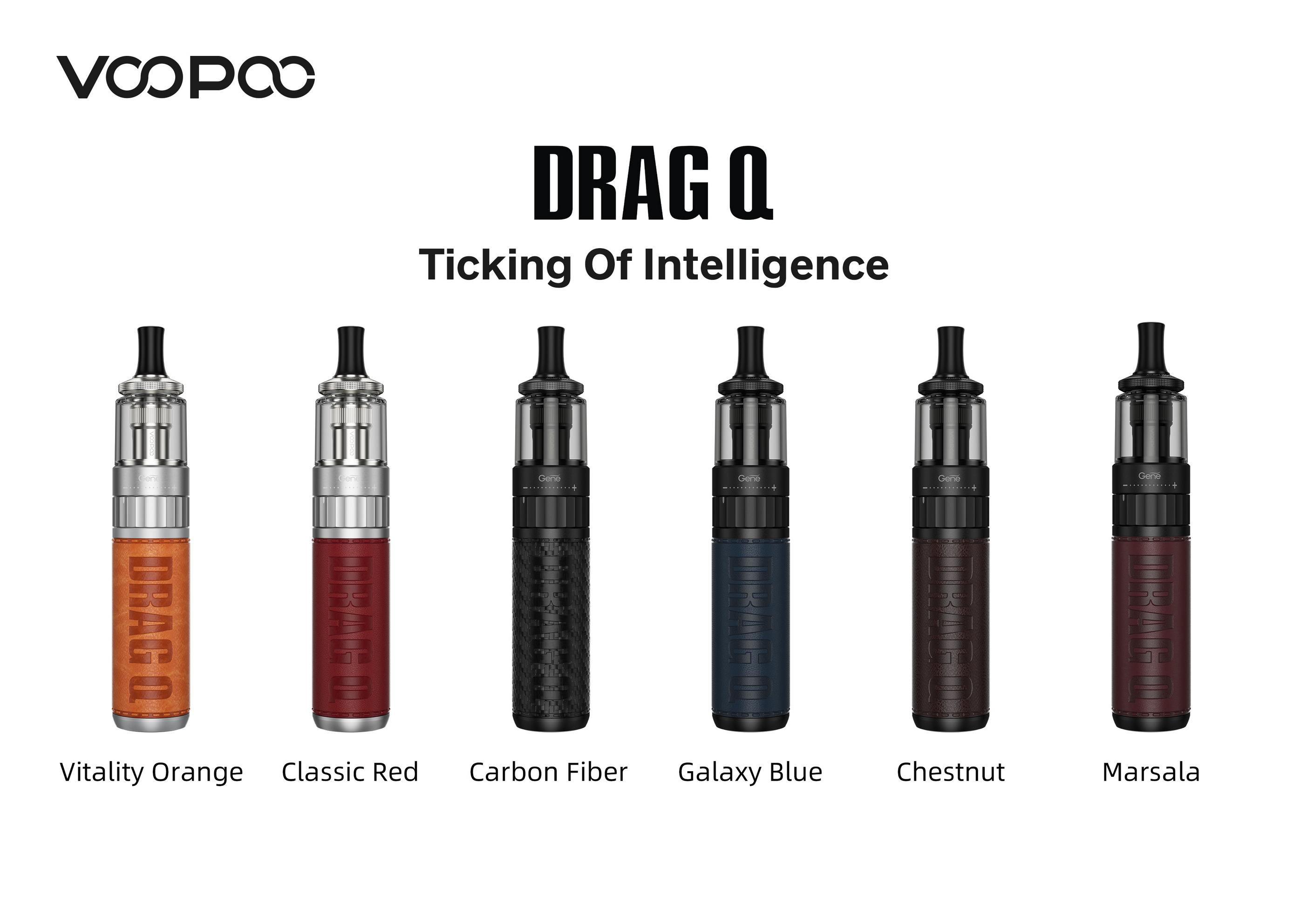 VooPoo Drag Q Kit, ito coils, ito-x pod, internal battery