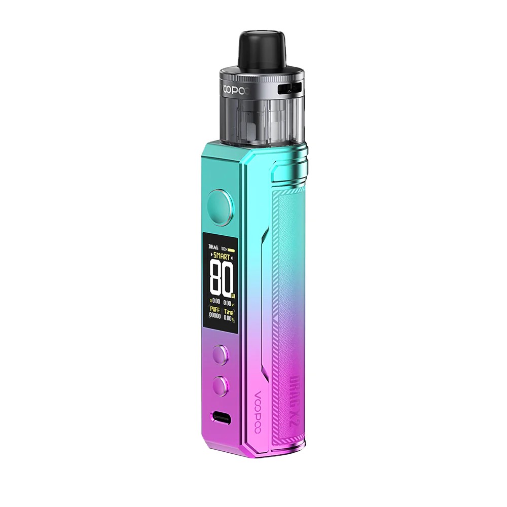 VooPoo Drag X2 Kit, pnp x coils, single 18650, single battery