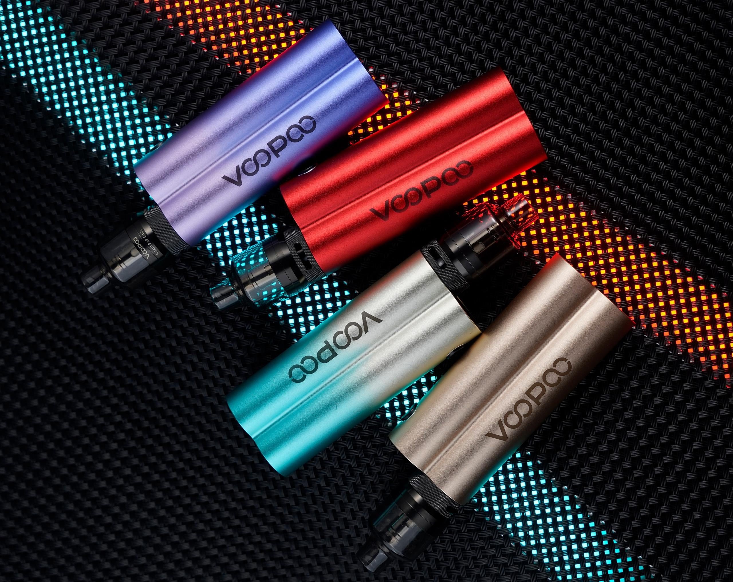 VooPoo Musket Kit, pnp pod tank, pnp 5pk coils, dual 18650, dual battery