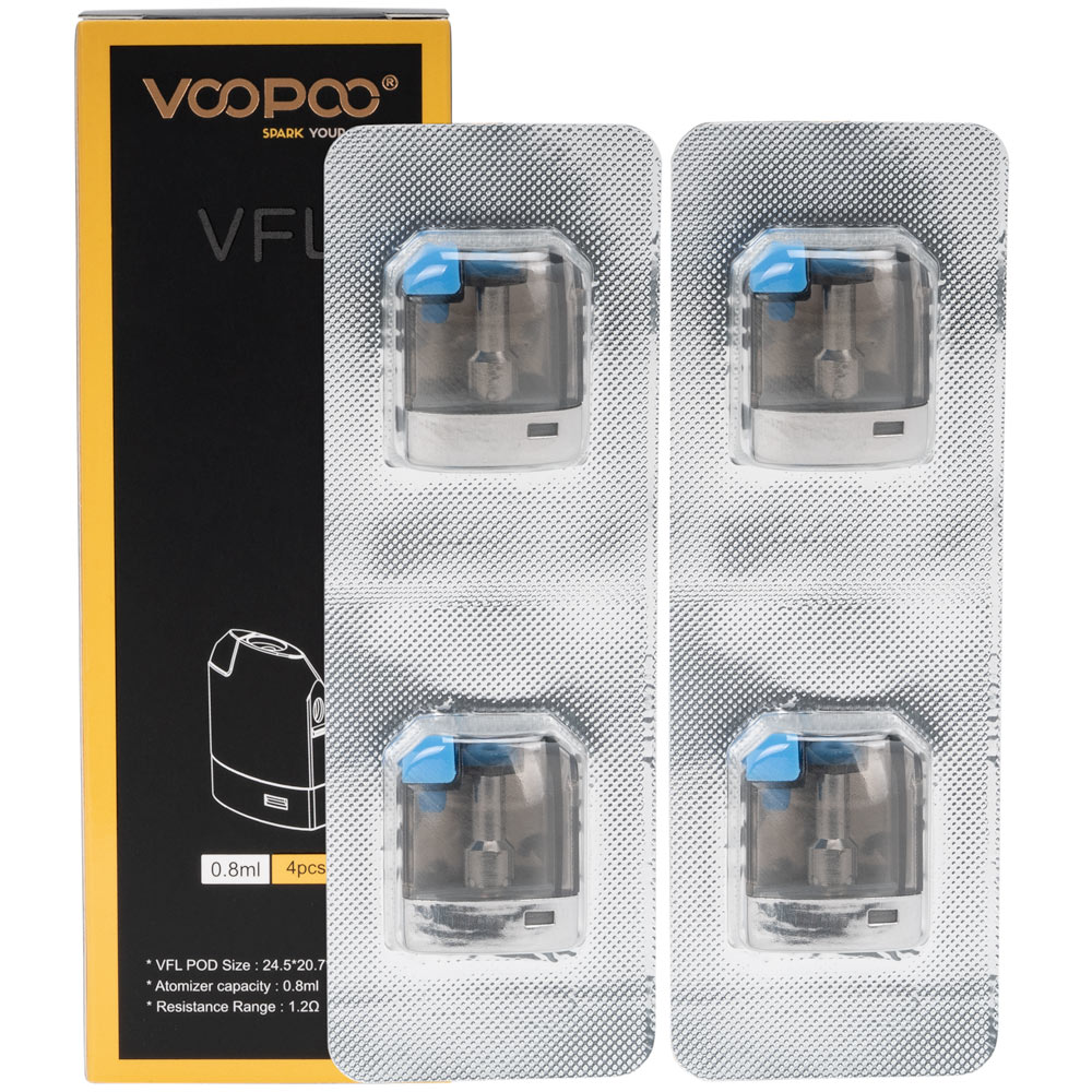 VooPoo VFL 4pk Refillable Pods