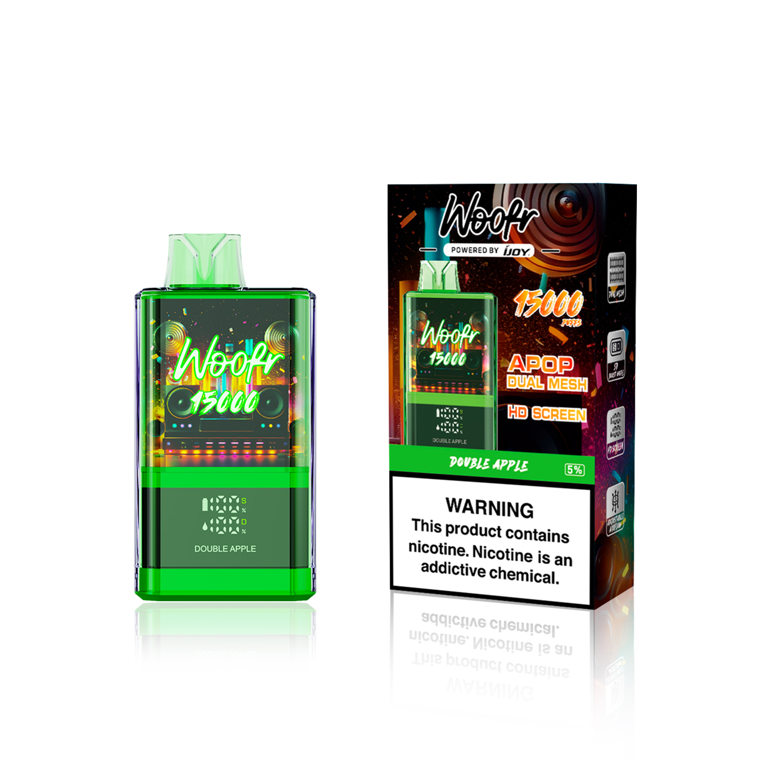 WOOFR 15K Disposable 5%