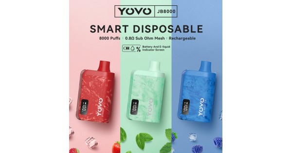 Yovo JB8000 Smart Disposable 5%, yovo disposable