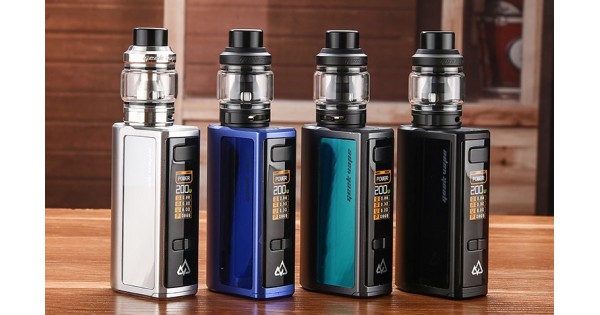 GeekVape Obelisk 200 Kit, z series coils, dual 18650, dual battery