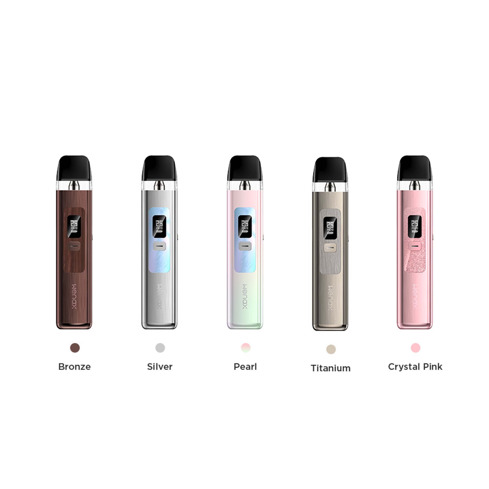 GeekVape Wenax Q Kit, q series cartridges, q series kits