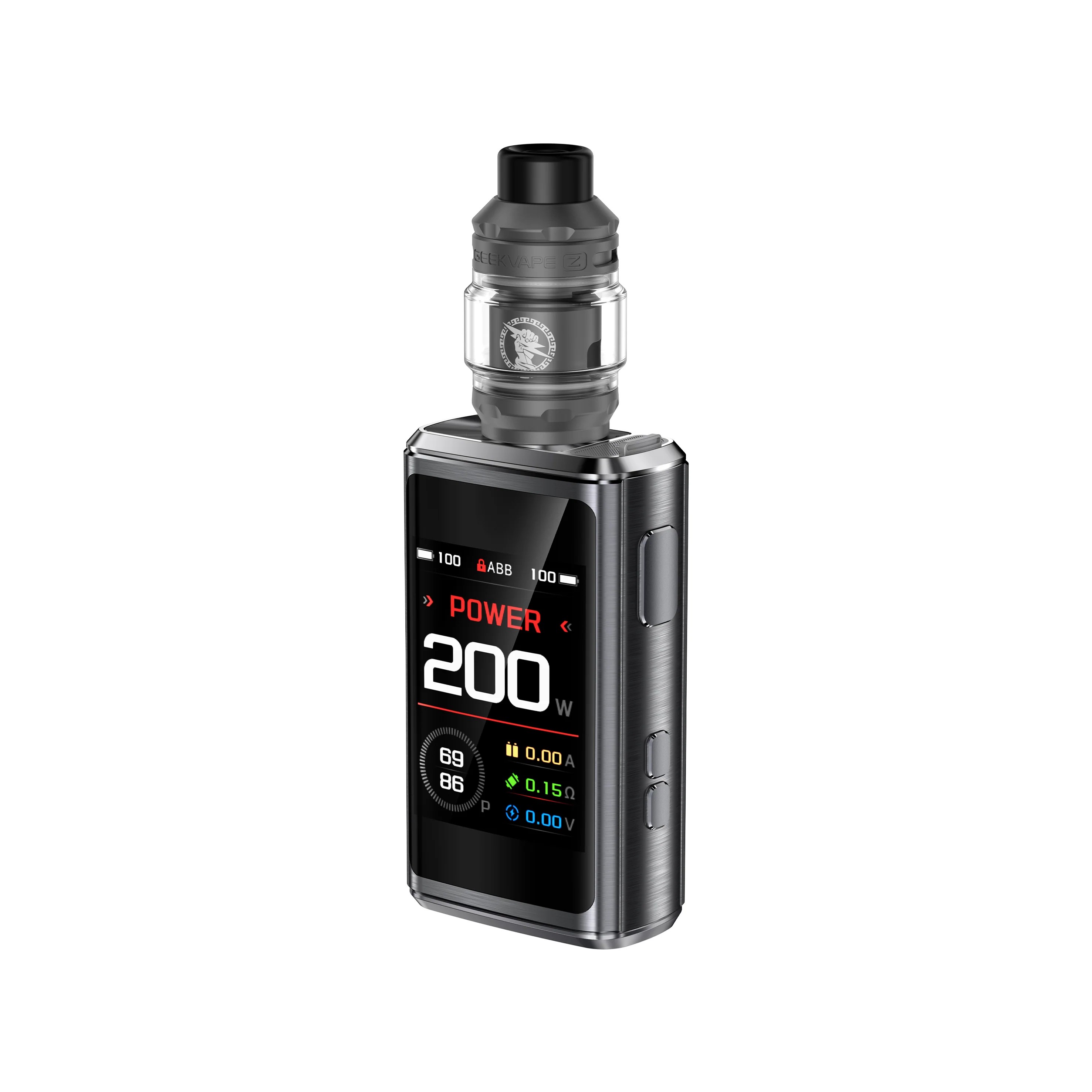 GeekVape Z200 Kit, zeus 200 kit, z series coils, dual 18650, dual battery