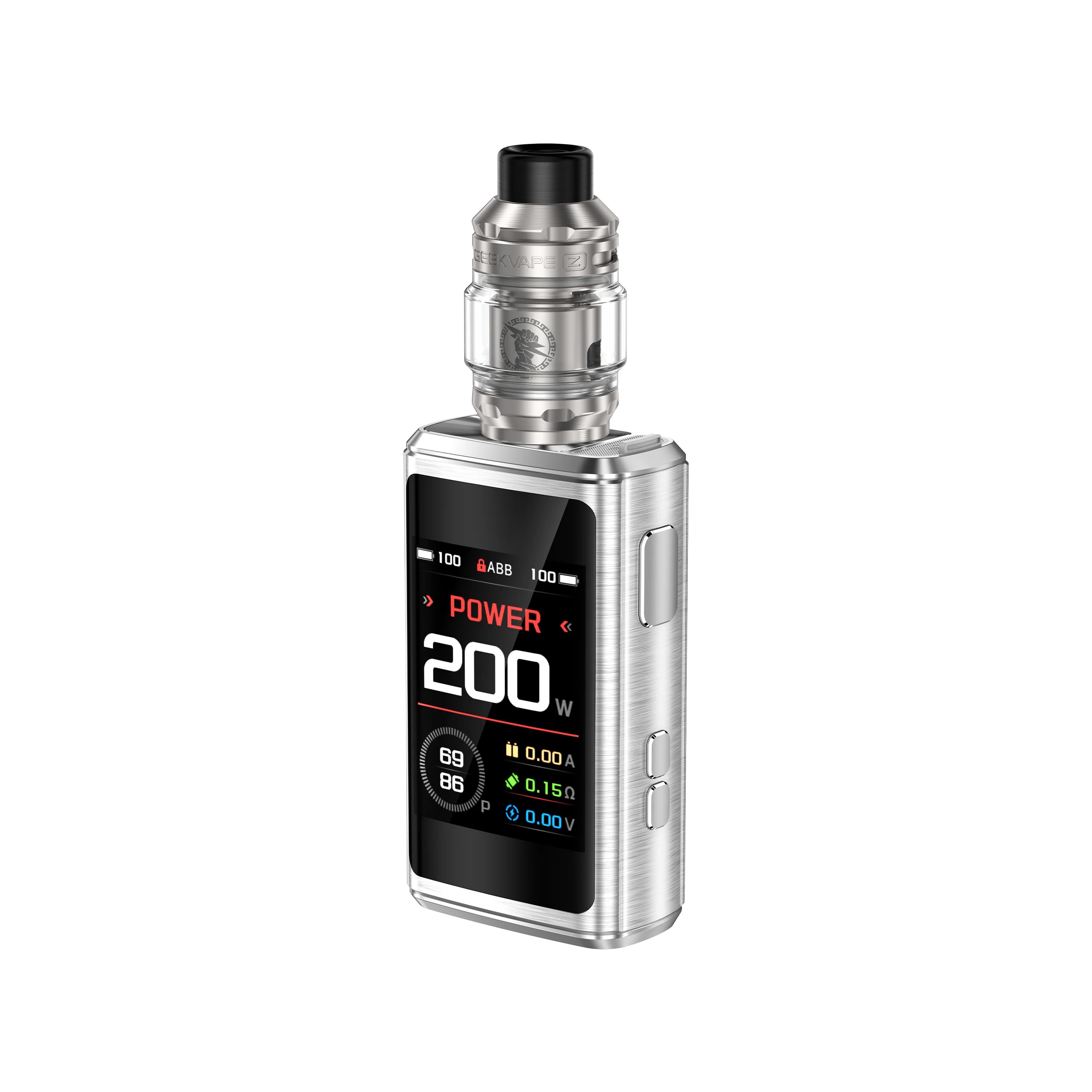 GeekVape Z200 Kit, zeus 200 kit, z series coils, dual 18650, dual battery