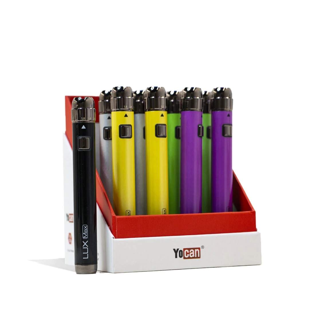 Yocan LUX Max Battery 12pc Display Box, thc, , concentrates, 510 ...